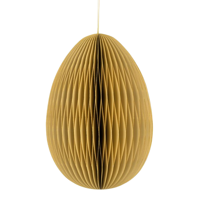 Easter Egg 7.5 cm. Gul – kurvemageren